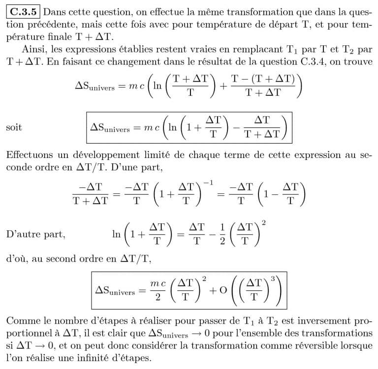 Comment on trouve Delta T ? - SAV 35
